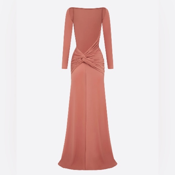 Alex Perry | Dresses | Alex Perry Long Sleeve Terracotta Dress | Poshmark